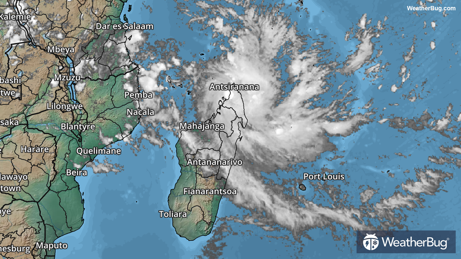 A Tropical Cyclone Makes Landfall in Northern Madagascar, Killing 18 ...